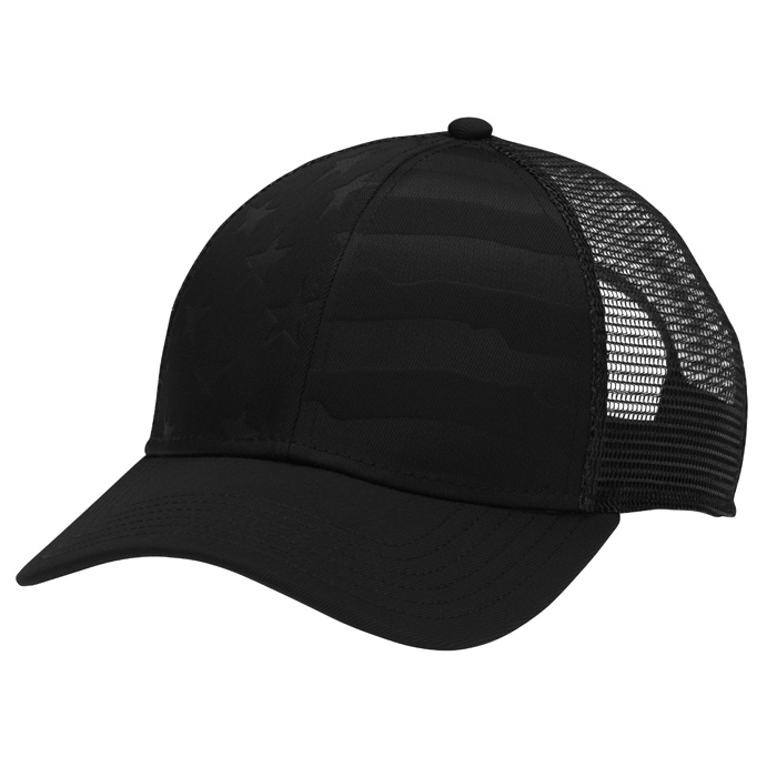 4imprint.com: Debossed Stars and Stripes Mesh Back Cap 149852