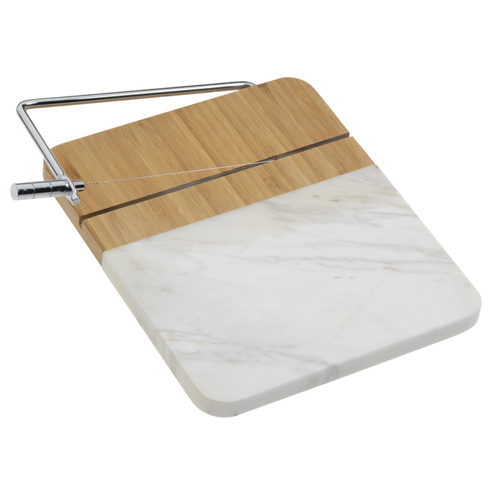 4imprint.com: Marble and Bamboo Cheese Cutting Board 151033