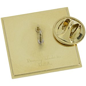 4imprint.com: Laminate Lapel Pin - Square - 24 hr 151477-SQ-24HR