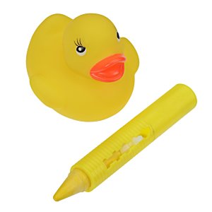 4imprint.com: Rubber Duck & Bathtub Crayon Set 152709
