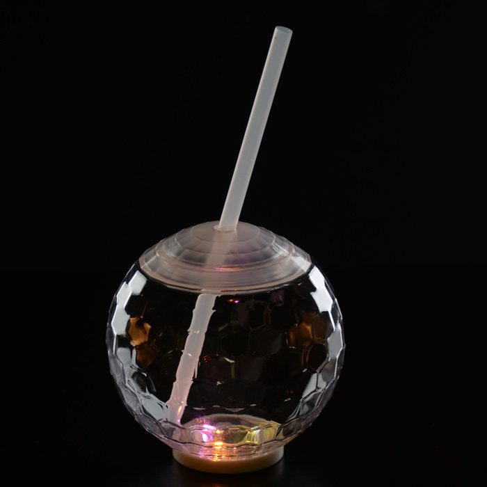 4imprint.com: Ball Light-up Tumbler with Straw - 20 oz. - 24 hr 153136-24HR