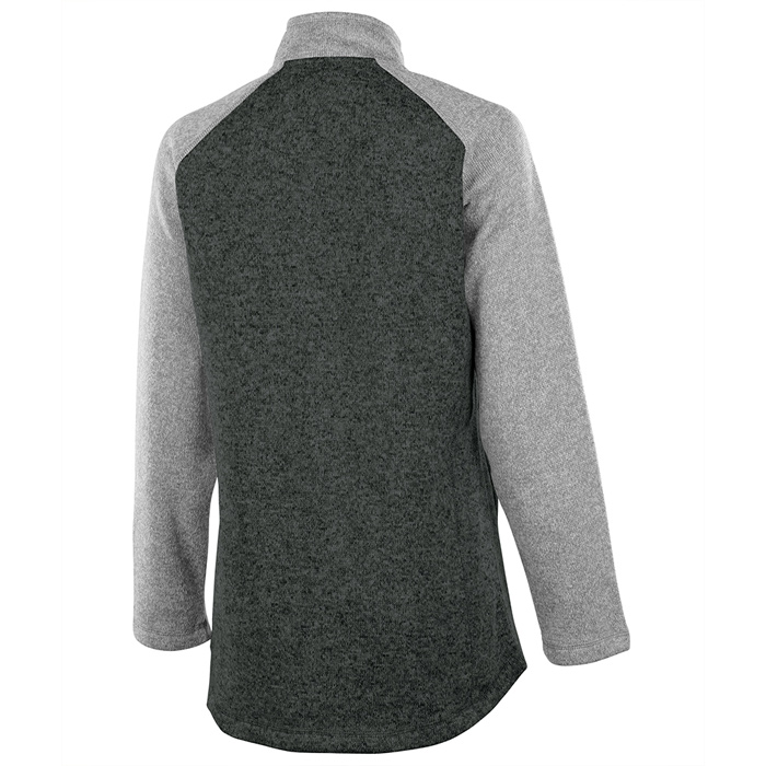 4imprint.com: Colorblock 1/4-Zip Heathered Sweater Fleece Pullover ...
