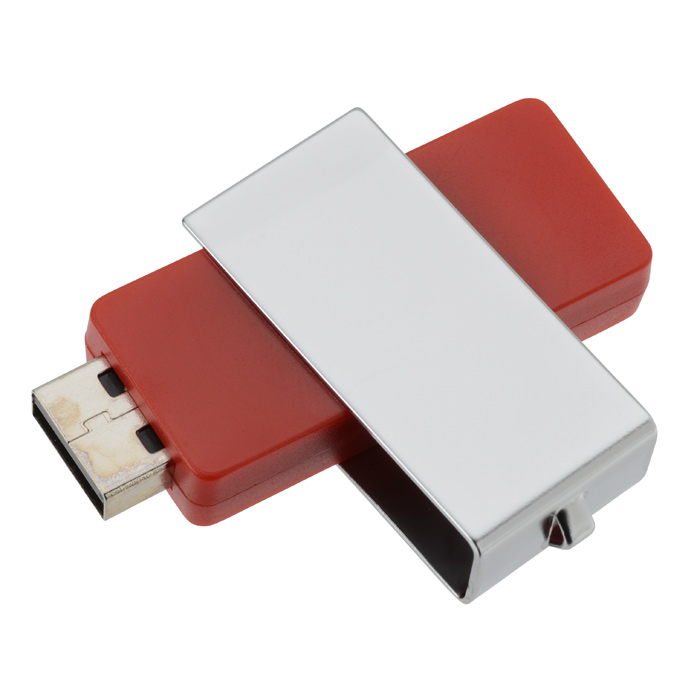 4imprint.com: Route Swivel USB Flash Drive - 1GB - 24 hr 155844-1G-24HR