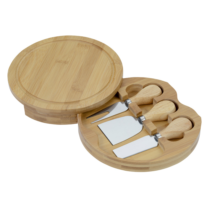 4imprint.com: Bamboo Cheese Server Set 155860