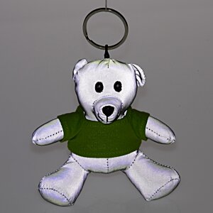 4imprint.com: Mini Reflective Bear Key Ring 156074