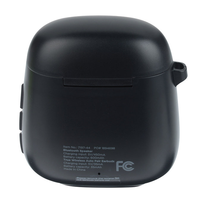 4imprint.com: Remix Auto Pair True Wireless Ear Buds and Speaker 161242
