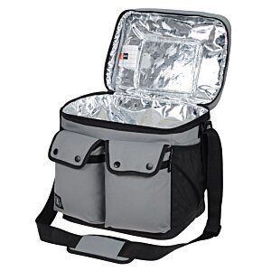 4imprint.com: Arctic Zone Repreve 24-Can Double Pocket Cooler 162503