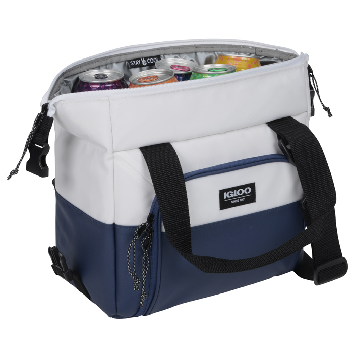 4imprint.com: Igloo Seadrift Snap Down 12-Can Cooler 165114