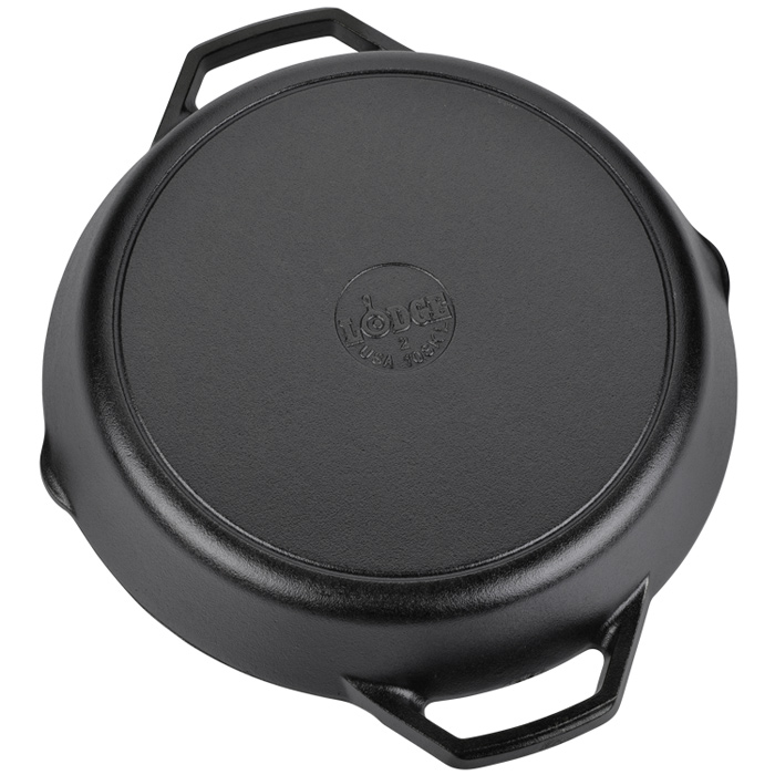 4imprint.com: Lodge Cast Iron Dual Handle Pan - 12" 165226