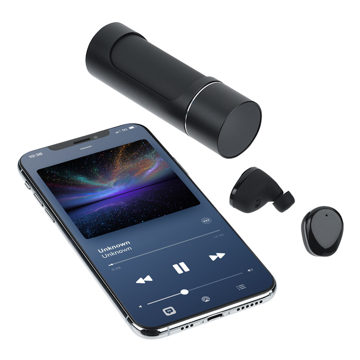 4imprint.com: SCX Rotate True Wireless Ear Buds with Light-Up Logo 165930