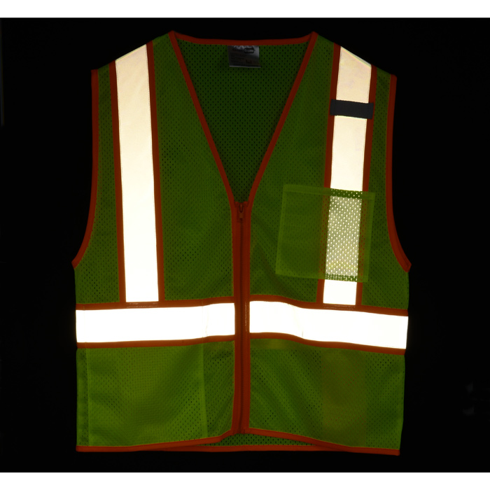 4imprint.com: Mesh Zippered Two-Tone Vest 166364
