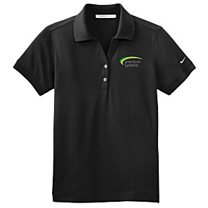 Custom Performance Polo Shirts | Logo Moisture Wicking Shirts | Black