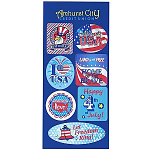 stickers | Promotional Products by 4imprint | Blue