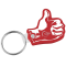 4imprint.com: Thumbs Up Soft Keychain - Translucent 39212-TU-T