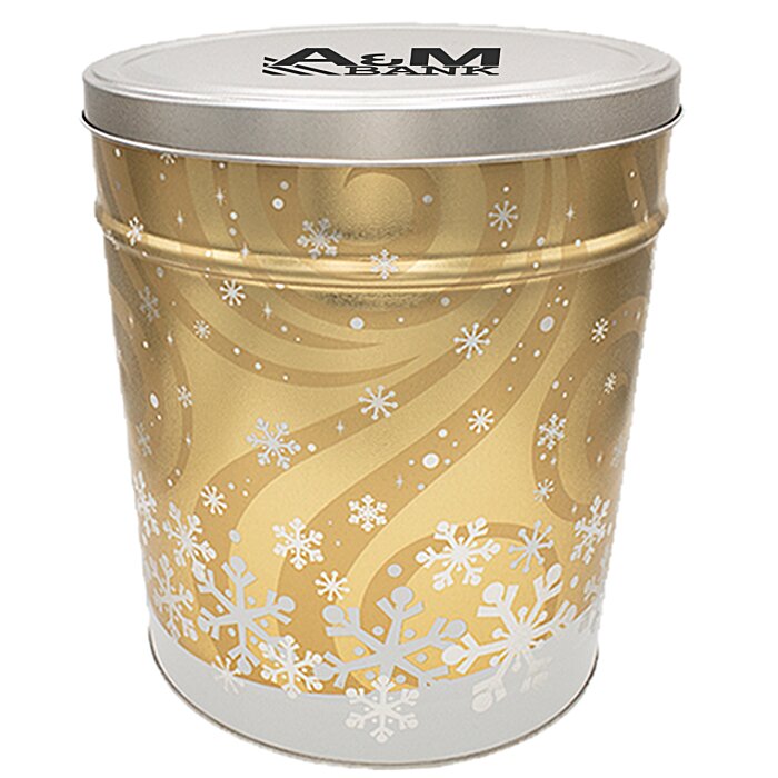 4imprint.com: 3-Way Popcorn Tin - Design - 3-1/2 Gallon 100957-D-3