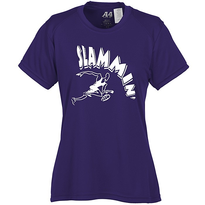 4imprint.com: A4 Cooling Performance Tee - Ladies' - Screen 118734-L-S
