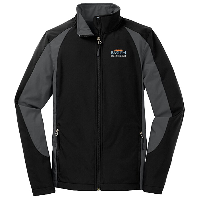 4imprint.com: Sport Colorblock Soft Shell Jacket - Ladies' 119676-L