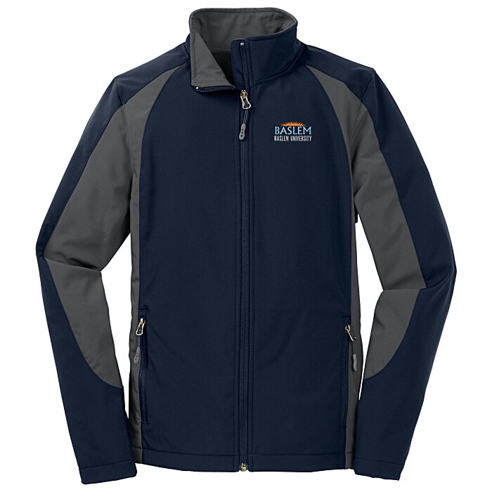 4imprint.com: Sport Colorblock Soft Shell Jacket - Ladies' 119676-L