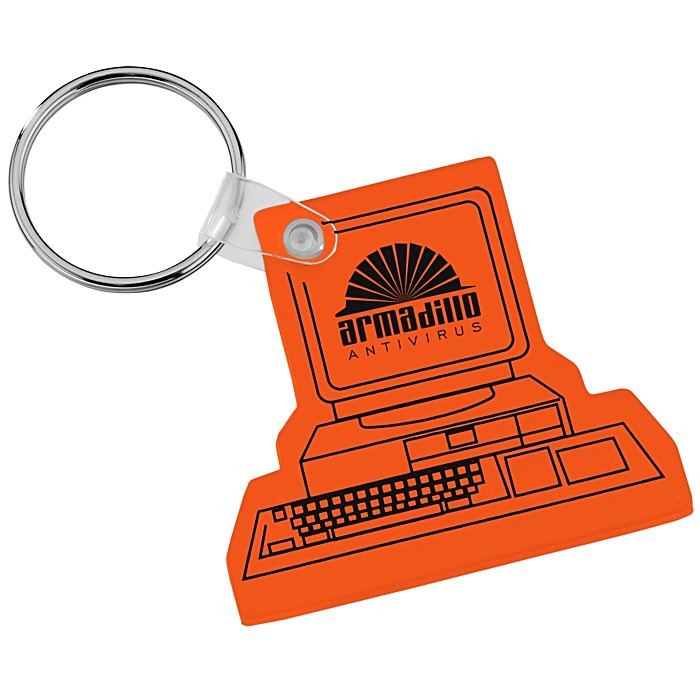 4imprint.com: Computer Soft Keychain - Translucent 39212-CO-T