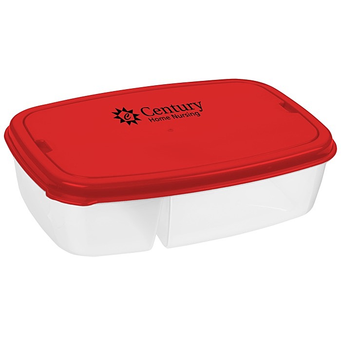 4imprint.com: Square Meal Lunch Container with Cutlery 125656