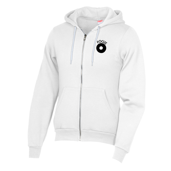 American Apparel Flex Fleece Zip Hoodie - Solid - Screen (Item No ...