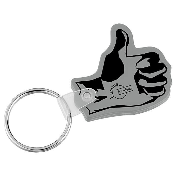 4imprint.com: Thumbs Up Soft Keychain - Opaque 39212-TU-S