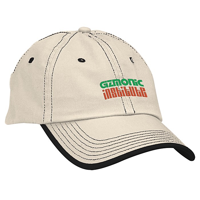 4imprint.com: Washed Contrast Stitch Cap 132434