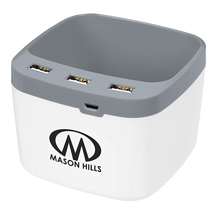 4imprint.com: USB Hub Desk Caddy 132672