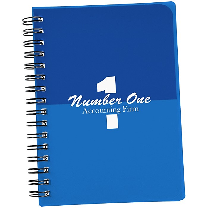 4imprint.com: Colorblock Notebook - 5-3/4" x 4-1/2" 138502-54 ...