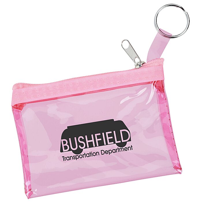 4imprint.com: Key Ring Zippered Pouch - 24 hr 102936-24HR