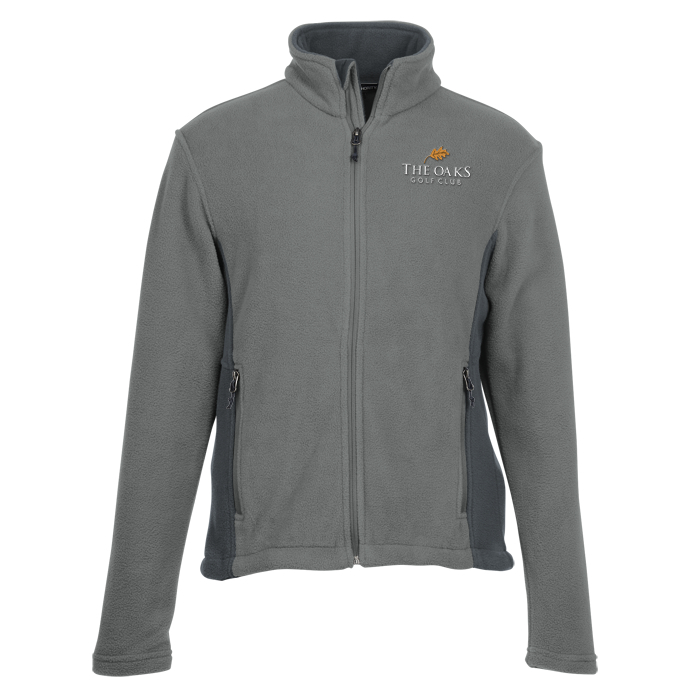 4imprint.com: Colorblock Fleece Jacket - Men's 141035-M