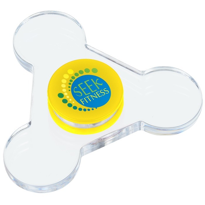 4imprint.com: Acrylic Fidget Spinner 142436: Imprinted with your Logo