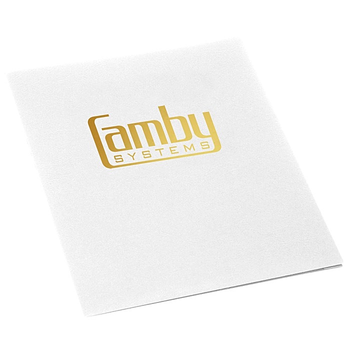 4imprint.com: Linen Paper Two-Pocket Presentation Folder 144146 4imprint.com: Linen Paper Two-Pocket Presentation Folder 144146