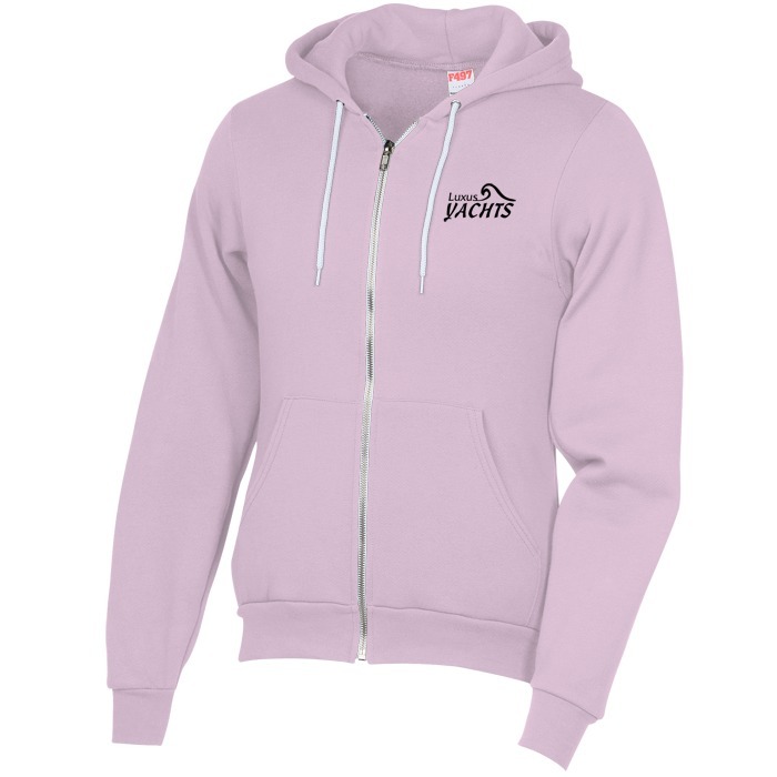 4imprint.com: American Apparel Flex Fleece Zip Hoodie - Solid - Screen ...