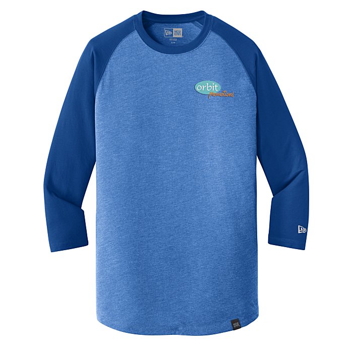 4imprint.com: New Era Heritage Blend 3/4 Sleeve Baseball Tee - Men's ...