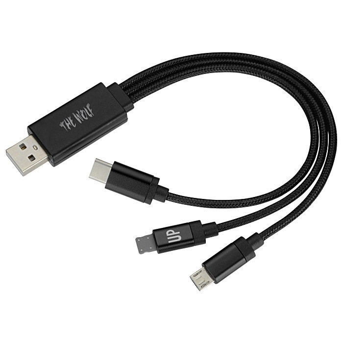 4imprint.com: Illuminate Light-Up Logo Charging Cable 148320