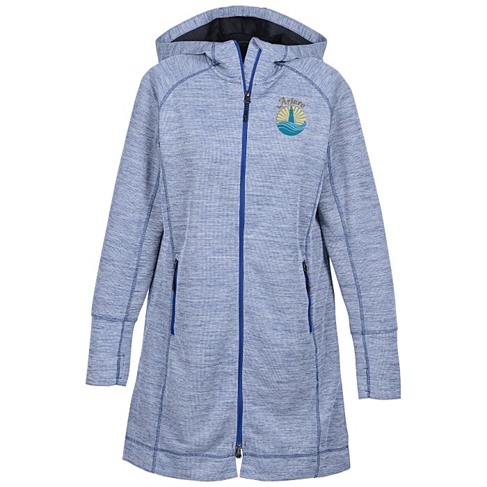 4imprint.com: Odell Heather Knit Hooded Jacket - Ladies' 148539-L
