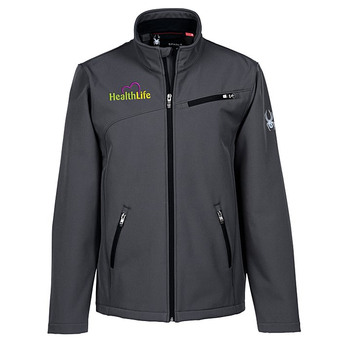 4imprint.com: Spyder Transport Soft Shell Jacket - Men's 148588-M