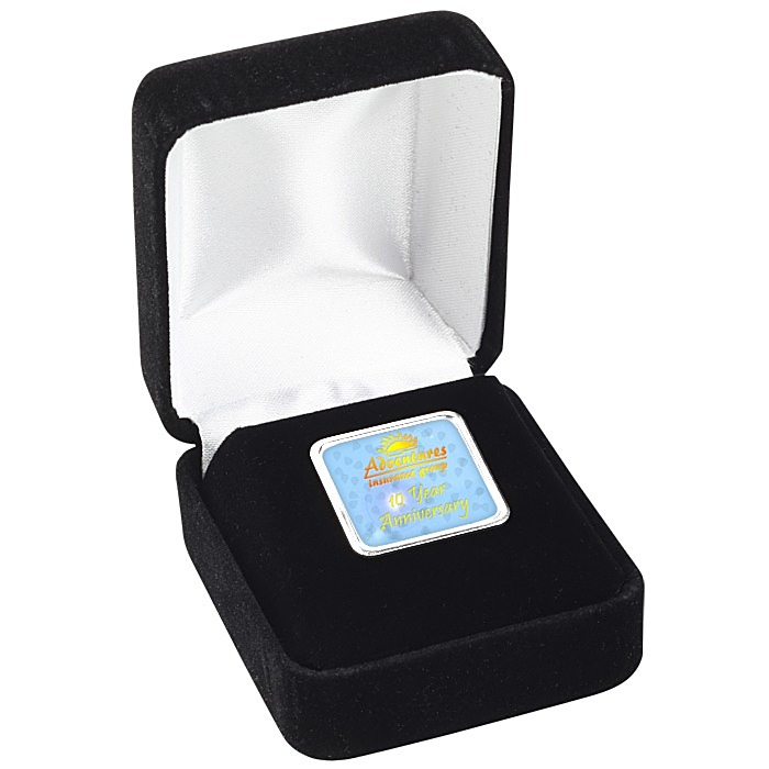 4imprint.com: Square Lapel Pin with Gift Box 85037-SQ-GB