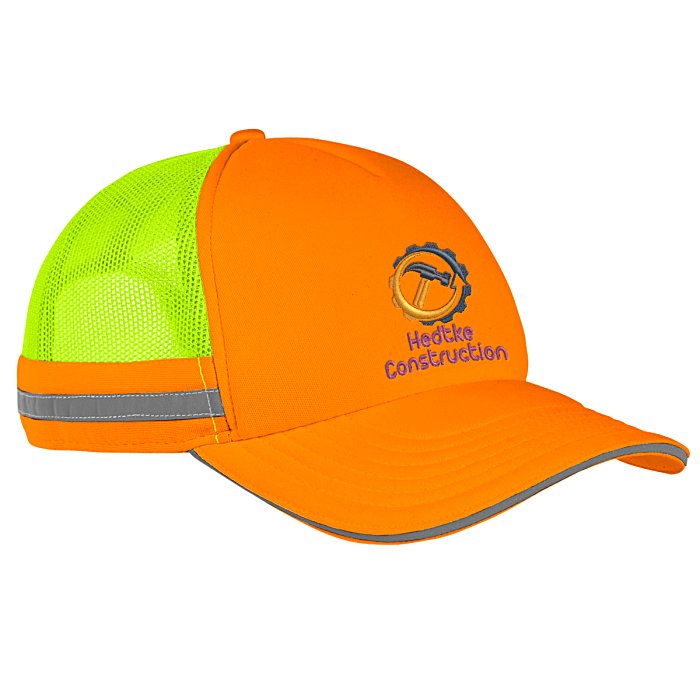 4imprint.com: Reflective Dual Color Trucker Cap 152568