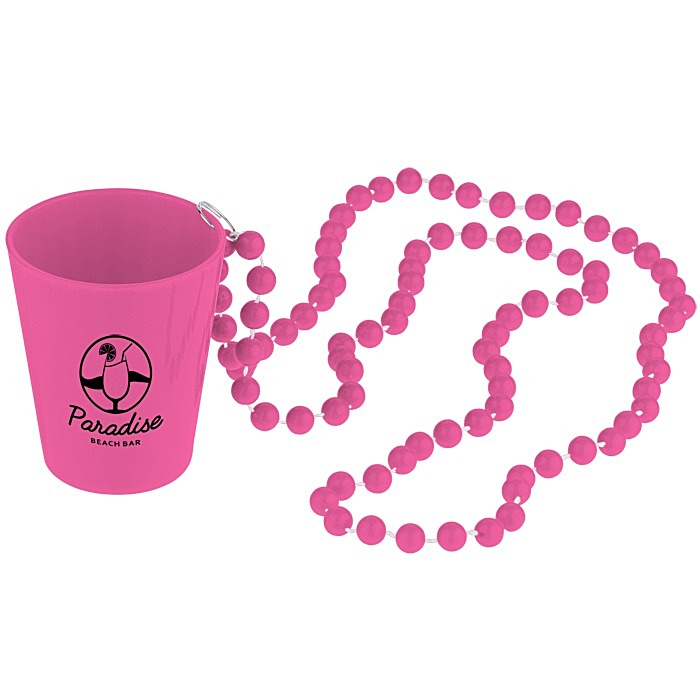 4imprint.com: Shot Glass Bead Necklace 154862