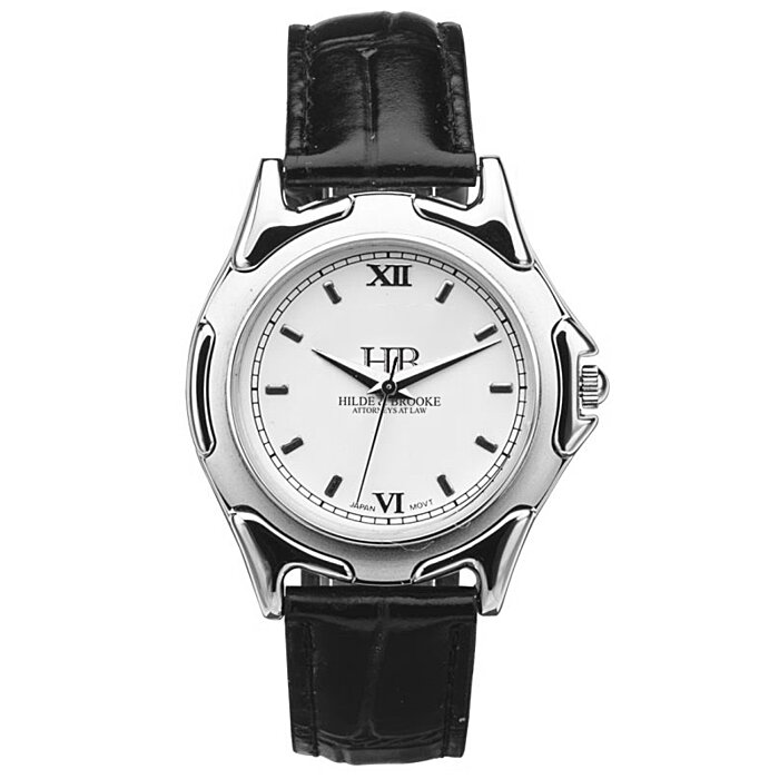 4imprint.com: Patton Leather Watch - 1-1/2" 163343-112