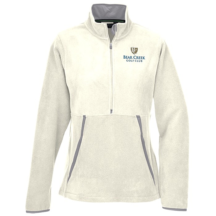 4imprint.com: Augusta Fleece 1/2-Zip Pullover - Ladies' 164432-L