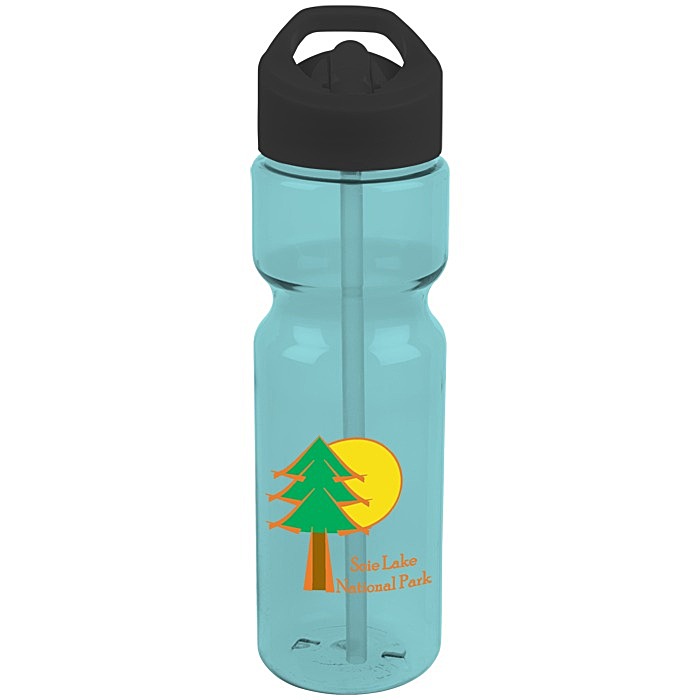 Olympian Bottle With Flip Straw Lid 28 Oz Full Color 8003 Fs Fc