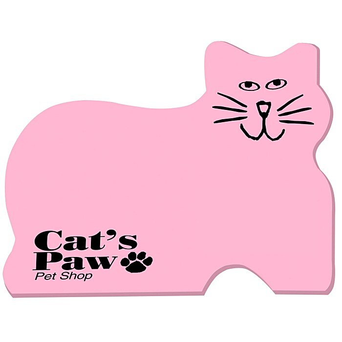 4imprint.com: Post-it® Custom Notes - Cat - 25 Sheet 5111-25-CT