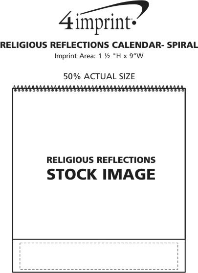 4imprint.com: Religious Reflections Calendar - Spiral 100894-SP