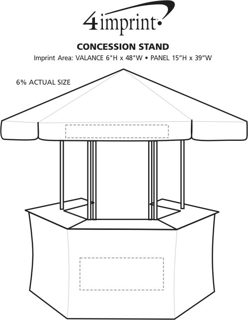 Concession Stand Sheets Coloring Pages