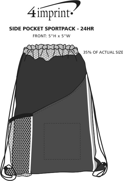 4imprint.com: Side Pocket Sportpack - 24 hr 110267-24HR