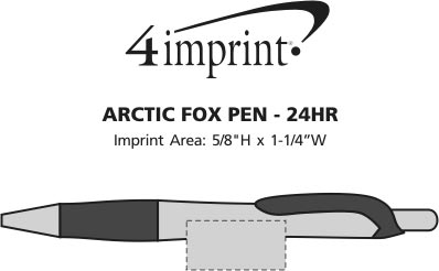 4imprint.com: Arctic Fox Pen - 24 hr 111315-24HR