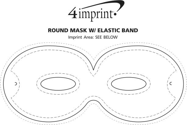 4imprint.com: Round Mask with Elastic Band 112051-EB
